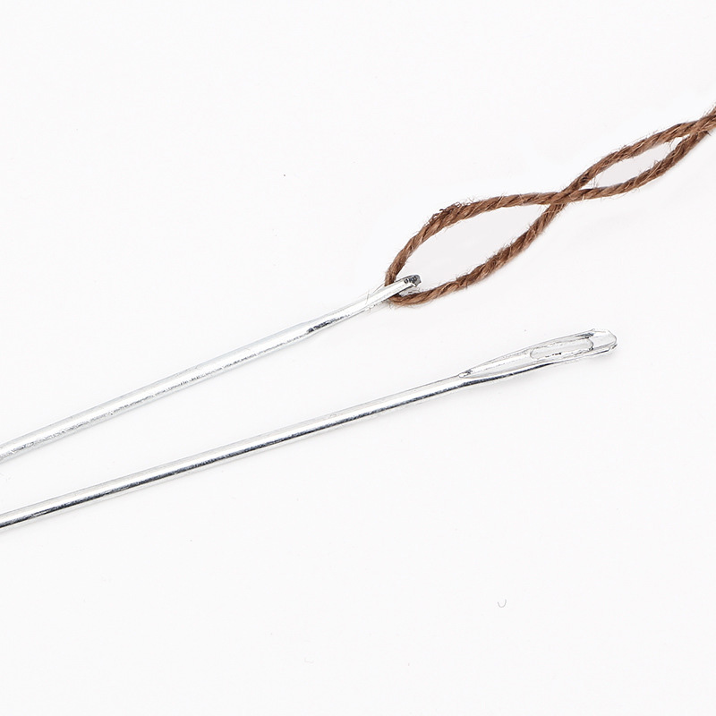 5Pcs Metal Burlap Sack Bag Packing Curved Tip Stitching Needles Hand ...